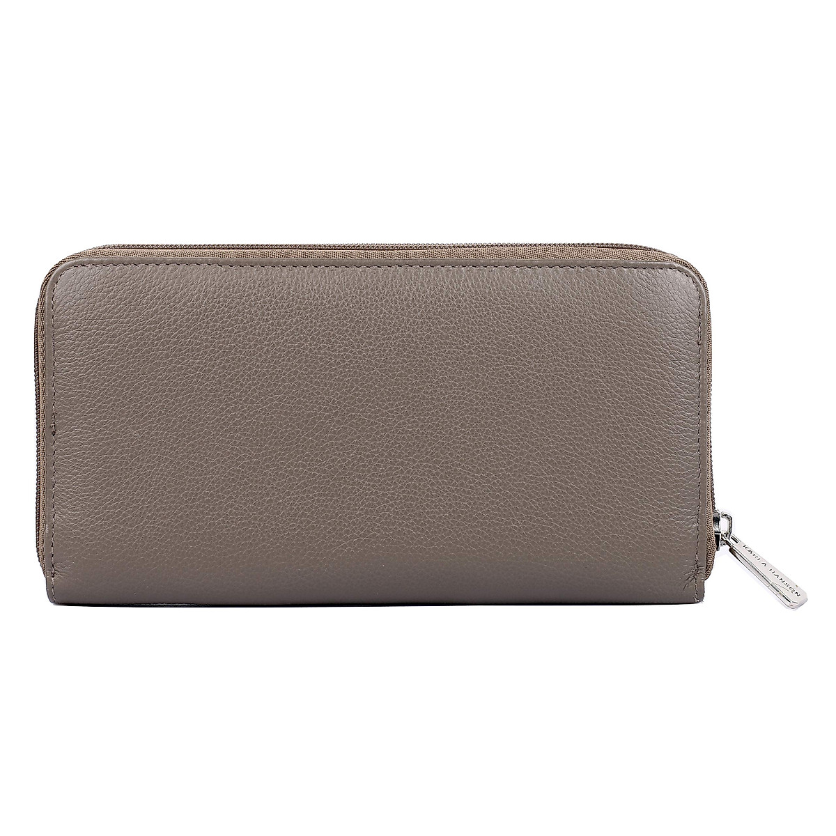 Karla Hanson RFID Blocking Wanda Leather Wallet (Taupe Multi)
