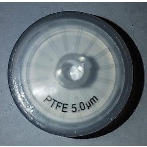 In-Line Hydrophobic PTFE, 25 mm, 5.0µm, Non Sterile, Syringe Style Filter (Pack of 5)