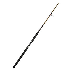 Ugly Stik 7’ Tiger Spinning Rod, Two Piece Nearshore/Offshore Rod, 10-50lb Line Rating, Medium Rod Power, 3/4-6 oz. Lure Rating, Versatile and Dependable