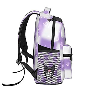 DIEZ Anime Kawaii Backpack Casual Lightweight Backpack Travel Laptop Bag For College Anime Cartoon Cosplay Bag