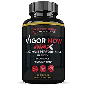(3 Pack) Vigor Now Max 1600MG All Natural Advanced Men's Health Formula 180 Capsules