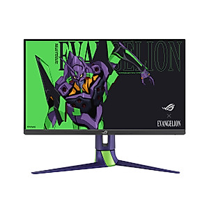 ASUS ROG Strix 27” 1440P EVA Edition HDR Gaming Monitor (XG27AQM-G) - QHD (2560 x 1440) & ROG Keris Wireless EVA Edition Gaming Mouse, Tri-Mode connectivity