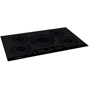 FRIGIDAIRE FGIC3666TB Gallery 36" Electric Induction Cooktop, Built-in 5-Burner, Vitroceramic Glass, Black