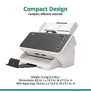 Kodak Alaris S2040 Document Scanner: High Quality 40ppm