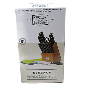 Knife Set Blk 17pc