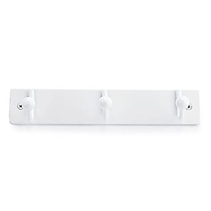 Richelieu Hardware 70548BAG Utility Hook Rack 9-1/16 in (230 mm), White