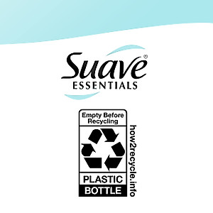 Suave Essentials Moisturizing Shampoo for Dry Hair Ocean Breeze with Sea Algae Extract and Vitamin E 30 oz, Pack of 6