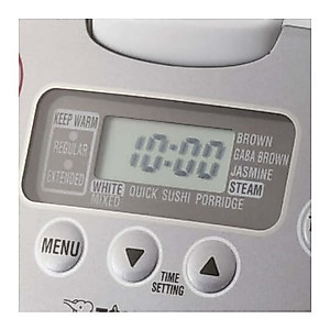 Zojirushi NS-WTC10 Micro-Computer Rice Cooker and Warmer 5.5 Cup, White