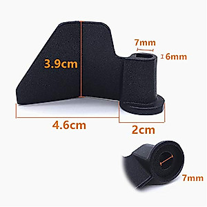 lelukee 2 Pack Breadmaker Paddle,Bread Maker Blade Made of Non‑Stick Coating + Carbon Steel Material,Replacement Parts for Breadmaker Machine