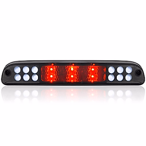 Recon 264116BK LED Third Brake Light Kit 1999-2006 Ford F250HD/F350/F450/F550 Super Duty & 1995-2003 Ranger - Smoked Lens