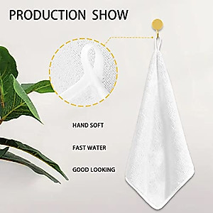 ZFRXIGN Boho Aztec Kitchen Towels Southwestern Hanging Towels Home Decor Bath Hand Towel Hang Cloth Tie Towel Absorbent Native American Tribal Indian Style