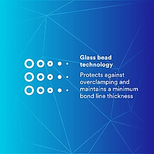 3M Panel Bonding Adhesive, 08115, OEM Recommended, Two-Part Epoxy, 200 ml/6.75 fl oz Cartridge, Black