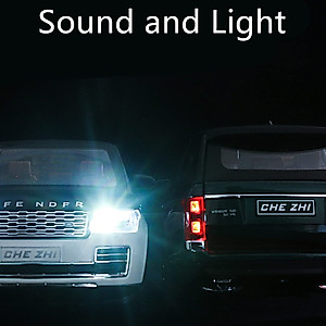 WXXGY for Land Rover Range Rover. 1/24 Alloy Car Model Diecasts Toy Vehicles Metal Car Model Collection Kids Gift ( Color : Black )