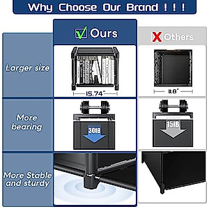 Mavivegue Book Shelf, 12 Cube Storage Organizer, DIY Bookcase, Metal Cube Bookshelf,Tall Book case for Bedroom, Living Room,Office,Closet Storage Organizer, Black Cubicle Storage Rack