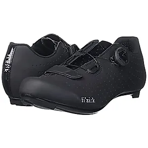 Fizik mens Tempo Overcurve Cycling Shoe, Black/Black, 7.5 US