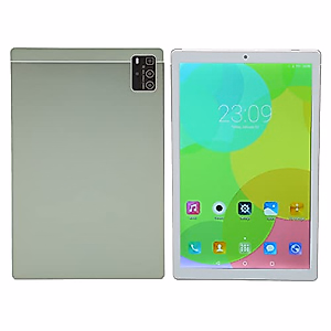 10.1 Inch Tablet, HiFi Speakers Octa Core CPU 6GB RAM 128GB ROM Portable Tablet for Office (US Plug)