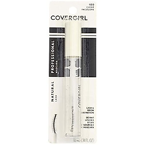 CoverGirl Professional Natural Lash Mascara, Clear [100] 0.34 oz
