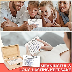 Woodamore Baby Shower Advice Cards For Parents To Be - Advice For New Parents Baby Shower Decorations Girl, Wishes For Baby Cards For Baby Shower Games Boy, Advice And Wishes Box Baby Shower Ideas