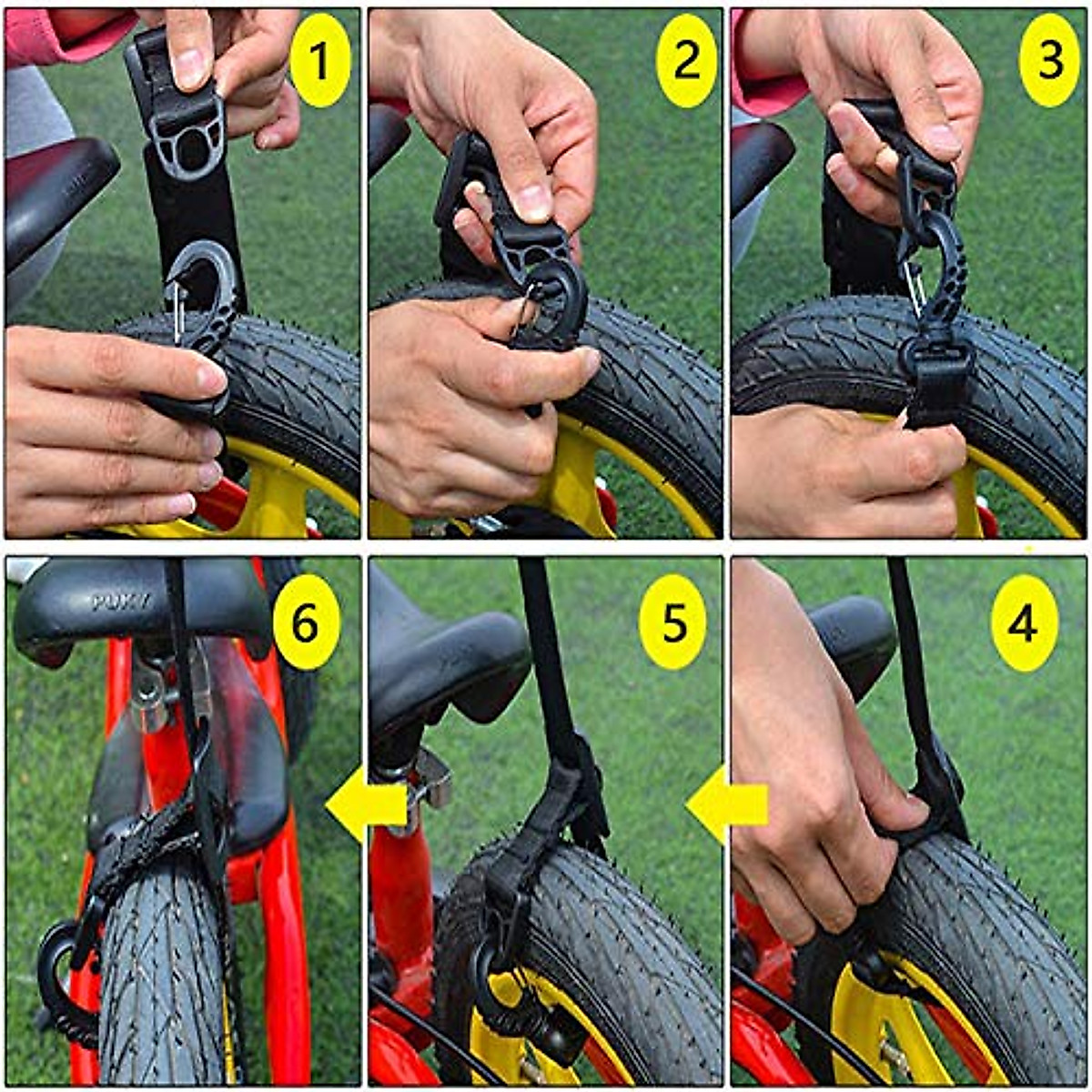 Gutezeiten Kick Scooter Shoulder Strap Compatible for Carrying Beach Chair, Electric Scooter,Kids Bike,Foldable Bikes, Balance Bikes, Yoga Mat,Adjustable Should Belt Straps with Non-Slip Shoulder Pad