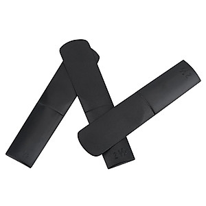 Alto Saxophone Reeds,Plastic Reeds For Alto Sax,3pcs Plastic Alto Saxophone Mouthpiece Reeds Strength 2.5 Repair Reed Accessory Black For Alto Sax Reed Synthetic