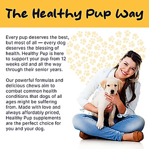 Omega 3 Fish Oil for Dogs Chews - Omega 3 for Dogs Shedding and Itchy Skin Relief for Dog Dry Skin and Hot Spots, EPA and DHA Fatty Acids, Dog Skin and Coat Supplements - 180 Chews