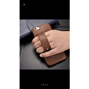 Black handle iPhone case