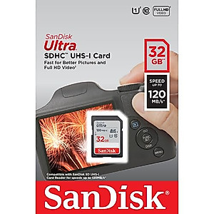 KODAK Pixpro FZ45 Digital Camera Bundle, Includes: SanDisk 32GB Memory Card, Spare Batteries, Hard Shell Camera Case and Card Reader (5 Items) (White)