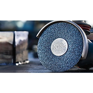 Bosch Professional 2608619163 Fibre Sanding Discs Best for Metal, X-Lock, R574, Diameter 125 mm, Grit 100, Bore Diameter 22.23 mm