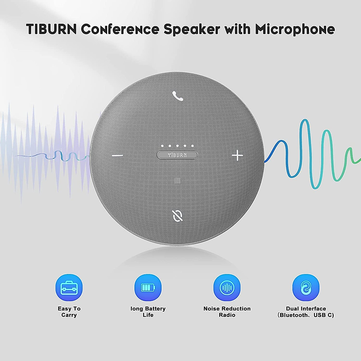 TIBURN Smartboard HQ Board 75" R1-M 4K UHD Interactive whiteboard Touch Screen Board Digital Whiteboard Digital Board(Smart Board with Removable Stand, and Conference Speaker)