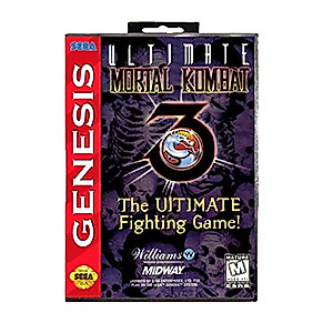 Royal Retro Ultimate Mortal Kombat 3 16 Bit MD Game Card With Retail Box For Sega Genesis & Mega Drive