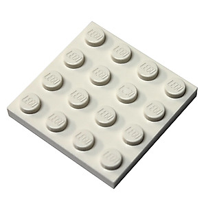 LEGO Parts and Pieces: White 4x4 Plate x20