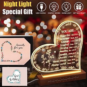 Christian Gifts for Women, Inspirational Religious Gifts Bible Verse Gifts Birthday Gifts for Prayers Mom Sister Girl, You are Beautiful Christian Scripture Decor Gifts