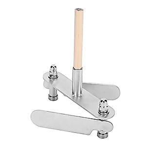 Woodworking Scriber, Marking Center Finder, Stainless Steel Locator Marking Center Finder Center line Tool 60mm, Scribing Gauge