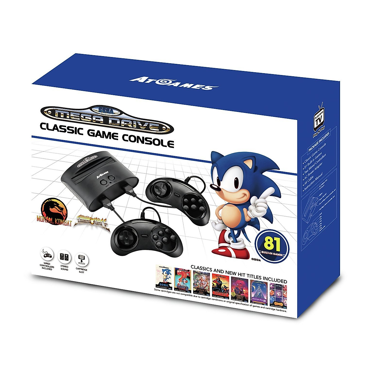 Sega Genesis AtGames Classic Game Console 2014