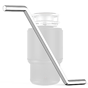 Garbage Disposal Wrench, 2-Pack Garbage Disposal Allen Wrench Tool Compatible with InSinkErator Garbage Disposal to Unjam Kitchen Sink Food Garbage Disposal Clogging Ullnosoo