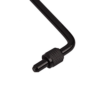 6mm/0.24" Guitar Double Tremolo Arm Whammy Bar Compatible for Floyd Rose Electric Guitar Tremolo Br idge System Parts, Black (2 Pack)