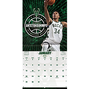 2023 NBA Superstars Wall Calendar