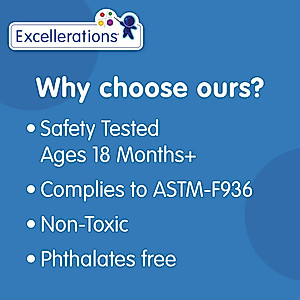 Excellerations Early STEM Toy, Connecting, Fun, Linking, Pop Beads for Toddlers, Snap Lock Beads Set in Storage Bin, Pack of 28