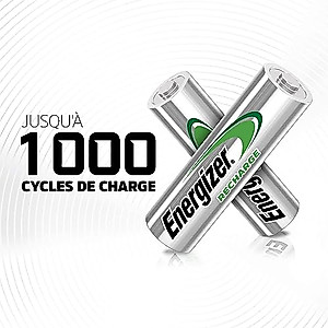 Energizer Rechargeable NiMH Battery AA 1.2 V Power+ 2000 mAh 4-Blister [EN-PWRPL2000B4]