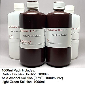 Acid Fast Bacteria (AFB) Stain Pack, 1000ml