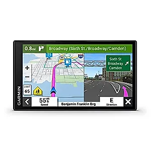 Garmin DriveSmart 66, 6-inch Car GPS Navigator with Bright, Crisp High-resolution Maps and Garmin Voice Assist