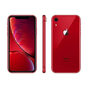 Apple iPhone XR (64GB, (PRODUCT)RED) [Locked] + Carrier Subscription