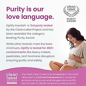 Premium Inositol Supplement - Myo-Inositol and D-Chiro Inositol Plus Folate and Vitamin D - Ideal 40:1 Ratio - Hormone Balance & Healthy Ovarian Support for Women - Vitamin B8 - 30 Day Supply