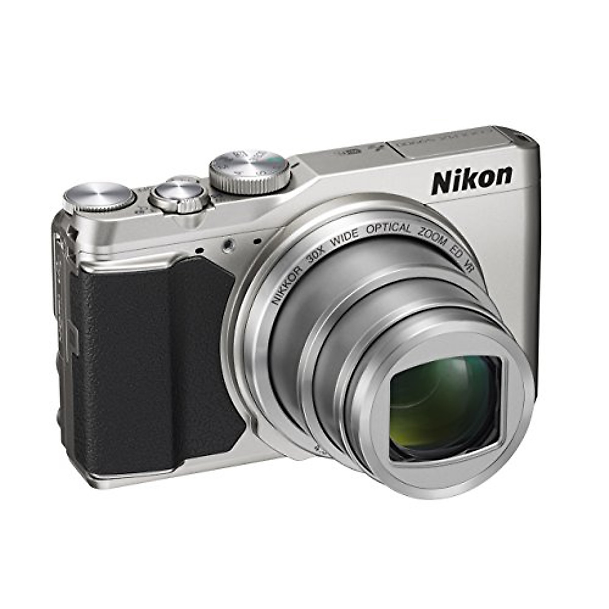 Nikon COOLPIX S9900 Digital Camera with 30x Optical Zoom and Built-In Wi-Fi (Silver)