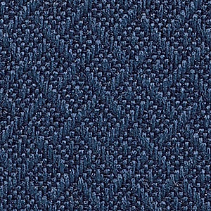 Office Star SC Series Basic Adjustable Office Desk Task Chair with Padded Foam Seat and Back, Interlink Ink Blue Fabric