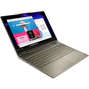 Lenovo 2023 Yoga 7 Laptop 15.6" FHD 1920 x 1080 LED-Backlit 11th Generation Intel Core i7-1165G7 4-Core 12GB DDR4 512GB SSD Windows 10 Pro Backlit Keyboard Touch Screen, Fingerprint Thunderbolt 4