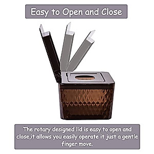 Umtiti Wipes Dispenser & Wipes Pouch/Tissue Bag, Wipes/Tissue Case with Moisture Seal Secure Lid, Non-Slip Rubber Feet & Sealing Design Keeps Wipes Fresh, Dustproof Wipes Container(BN+Panda)