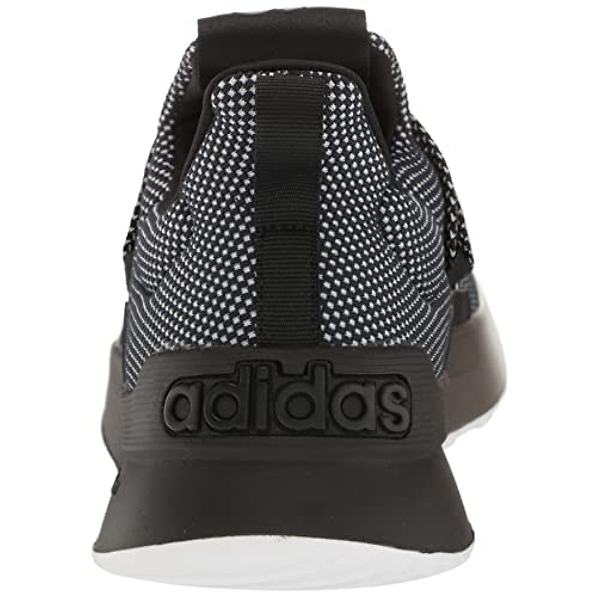 adidas Men's Lite Racer Adapt 5.0 Running Shoe, White/Black/White, 9.5