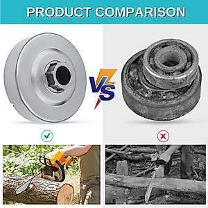 Atunee .325" Sprocket Clutch Drum Rim Kit for Husqvarna 235 235E 240 240E 130 136 137 141 142 Chainsaw Felling Dog Bumper Spike Bearing