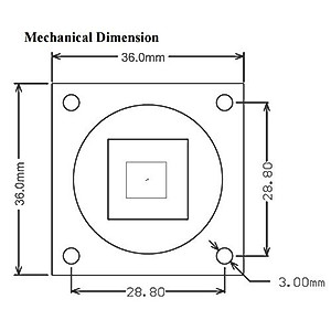 Arducam for Raspberry Pi Camera Module with Case, OV5647 Sensor Adjustable and Interchangeable Lens M12 Board, Focus and Angle Enhancement for Raspberry Pi 5/4/3/3 B+, and More
